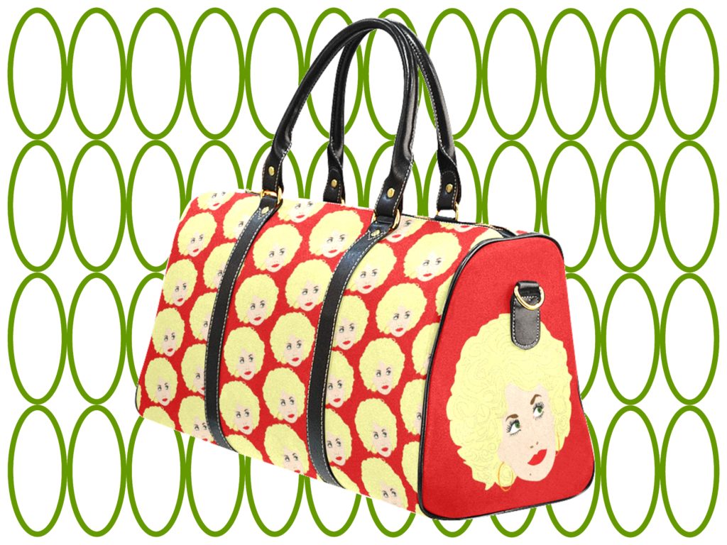 dolly parton Travel Bag - Kayci Garline Wheatley