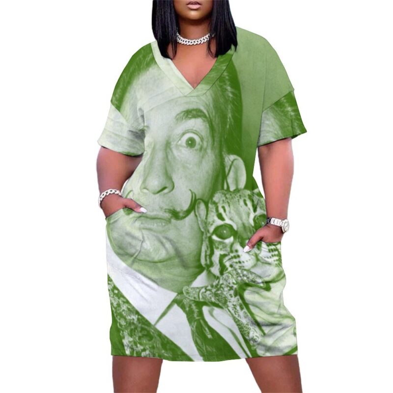 artist series - salvador dali knit dress . original design - Kayci ...
